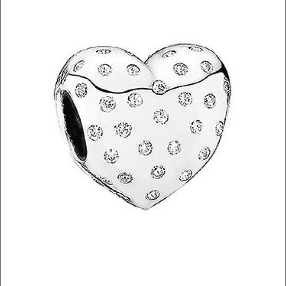 Pandora | Jewelry | Pandora Heart Charm | Poshmark
